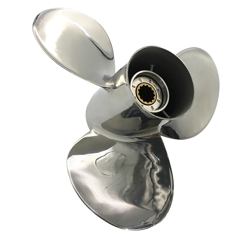 11 5 8 X 11 Stainless Steel Propeller For Yamaha Outboard Engine 663