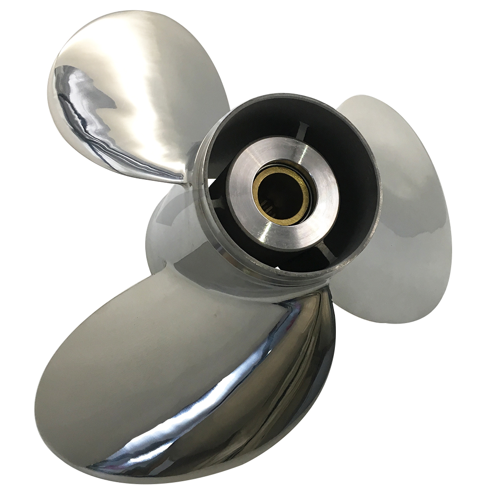 13 1 4 X 17 Stainless Steel Propeller For Suzuki Outboard Engine 99105