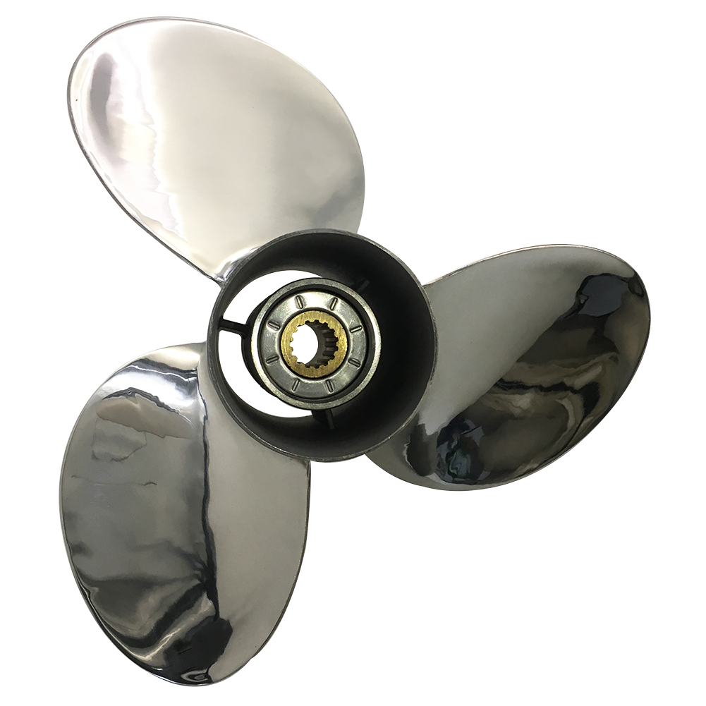 15 1 4 X 19 Stainless Steel Propeller For Yamaha Outboard Engine 6CE 15 1 4 X 19 Stainless Steel Propeller For Yamaha Outboard Engine 6CE